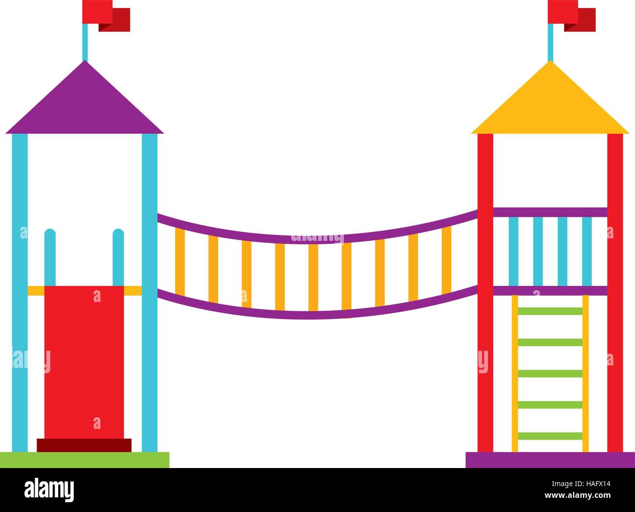 Playground games isolated icon vector illustration design Stock Vector ...