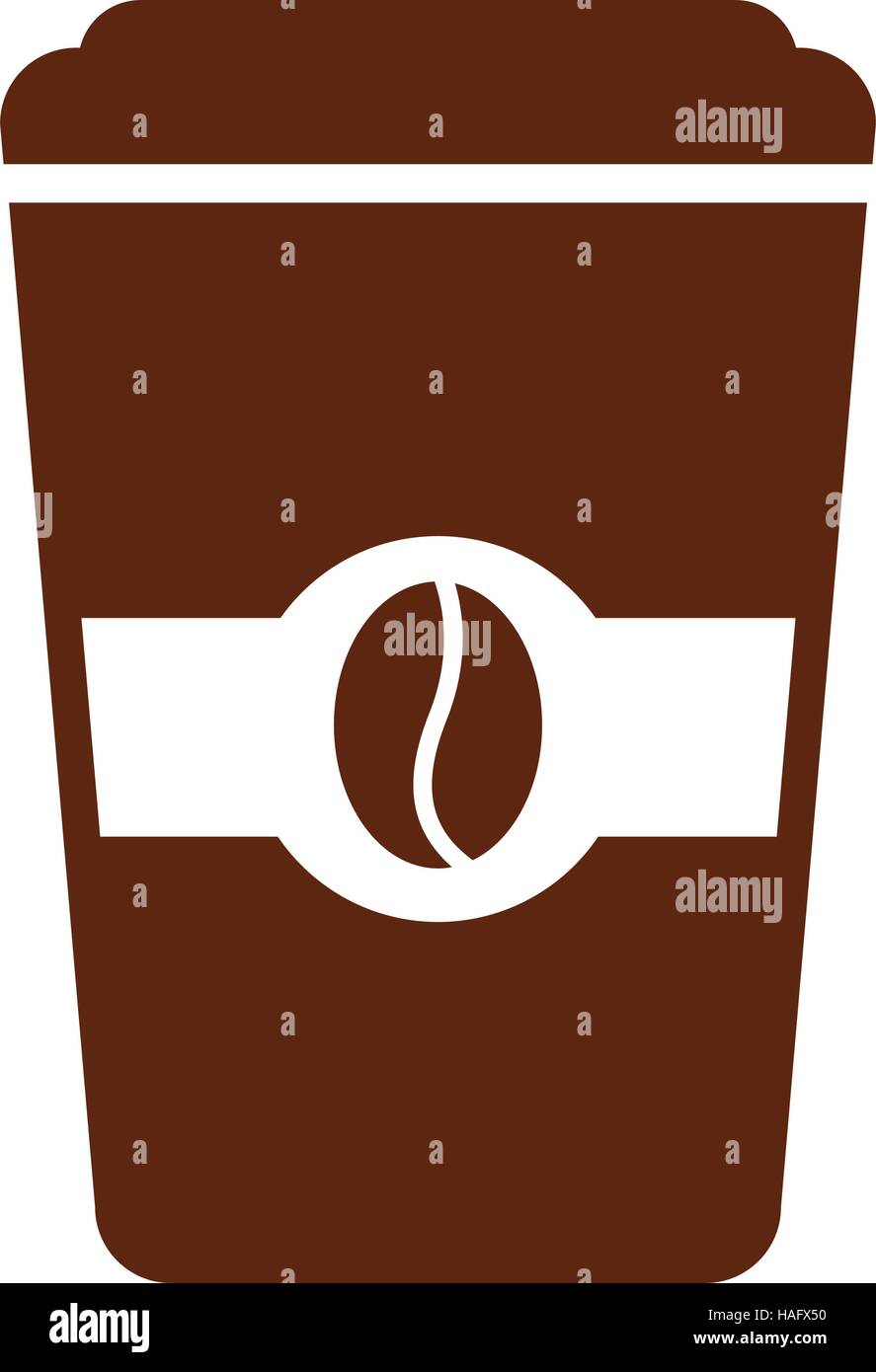 delicious coffee glass icon vector illustration design Stock Vector ...