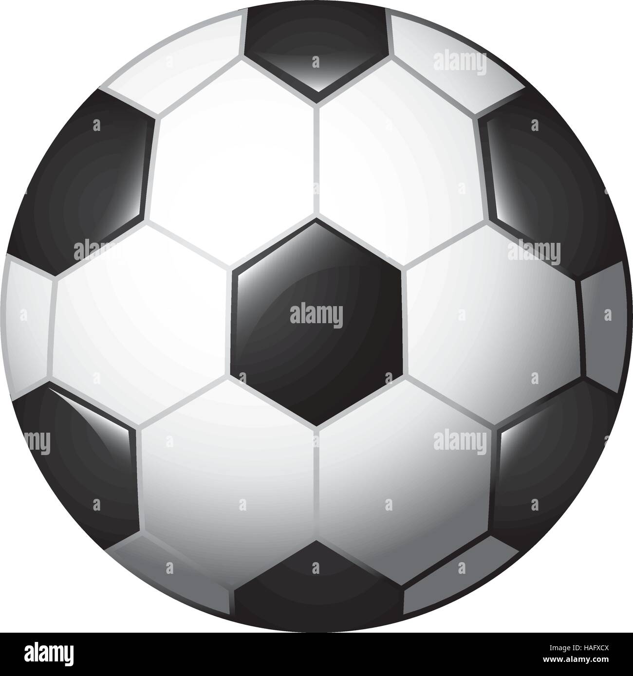 Soccer balloon isolated icon vector hi-res stock photography and images ...