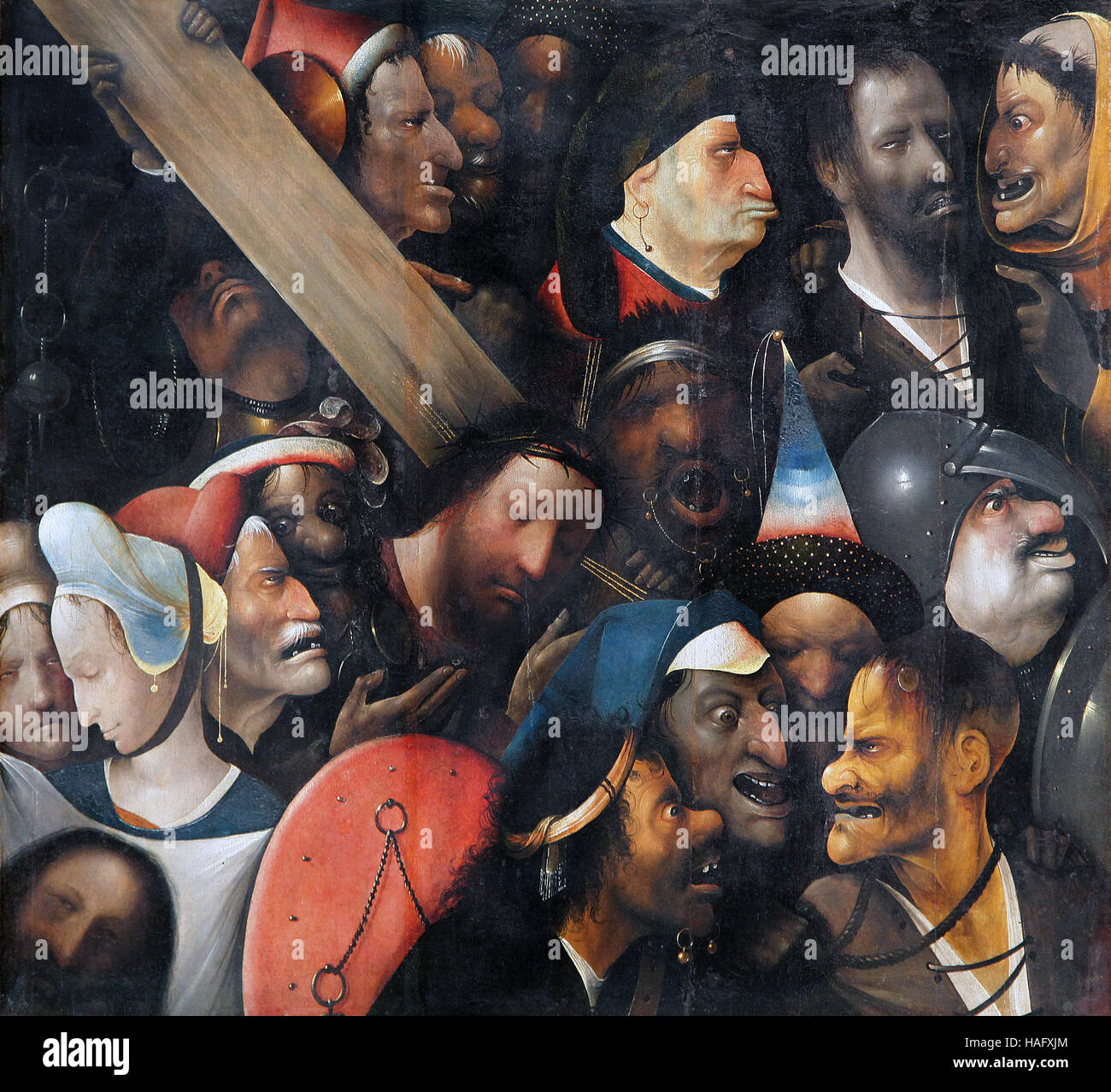 Christ Carrying the Cross by Hieronymus Bosch Jheronimus van Aken 1450 ...