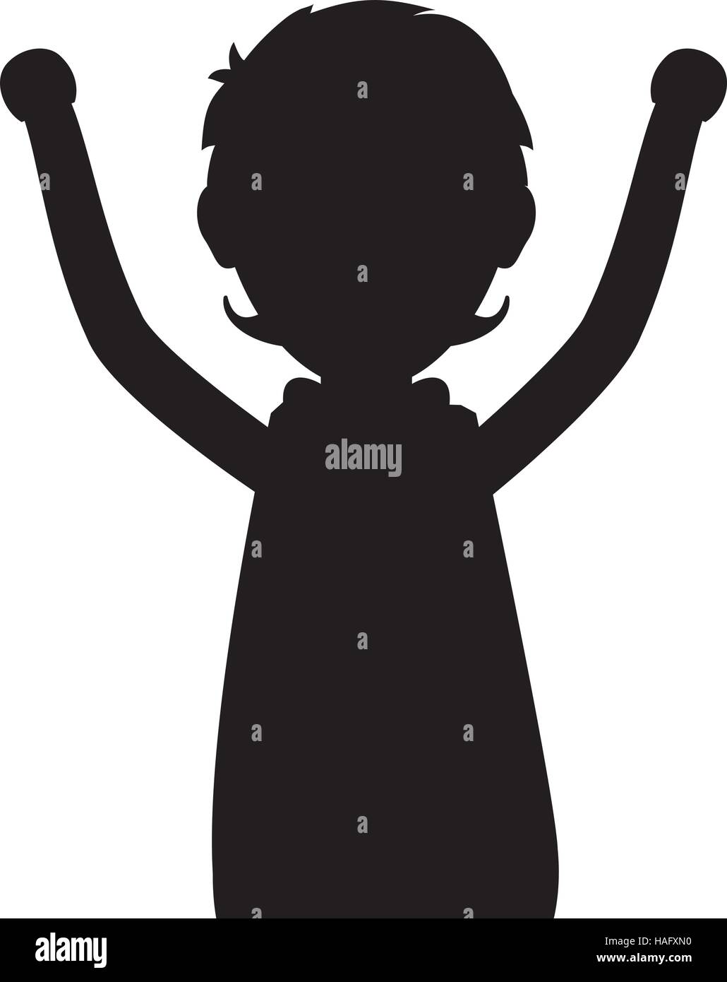 Successful man silhouette Stock Vector Image & Art - Alamy