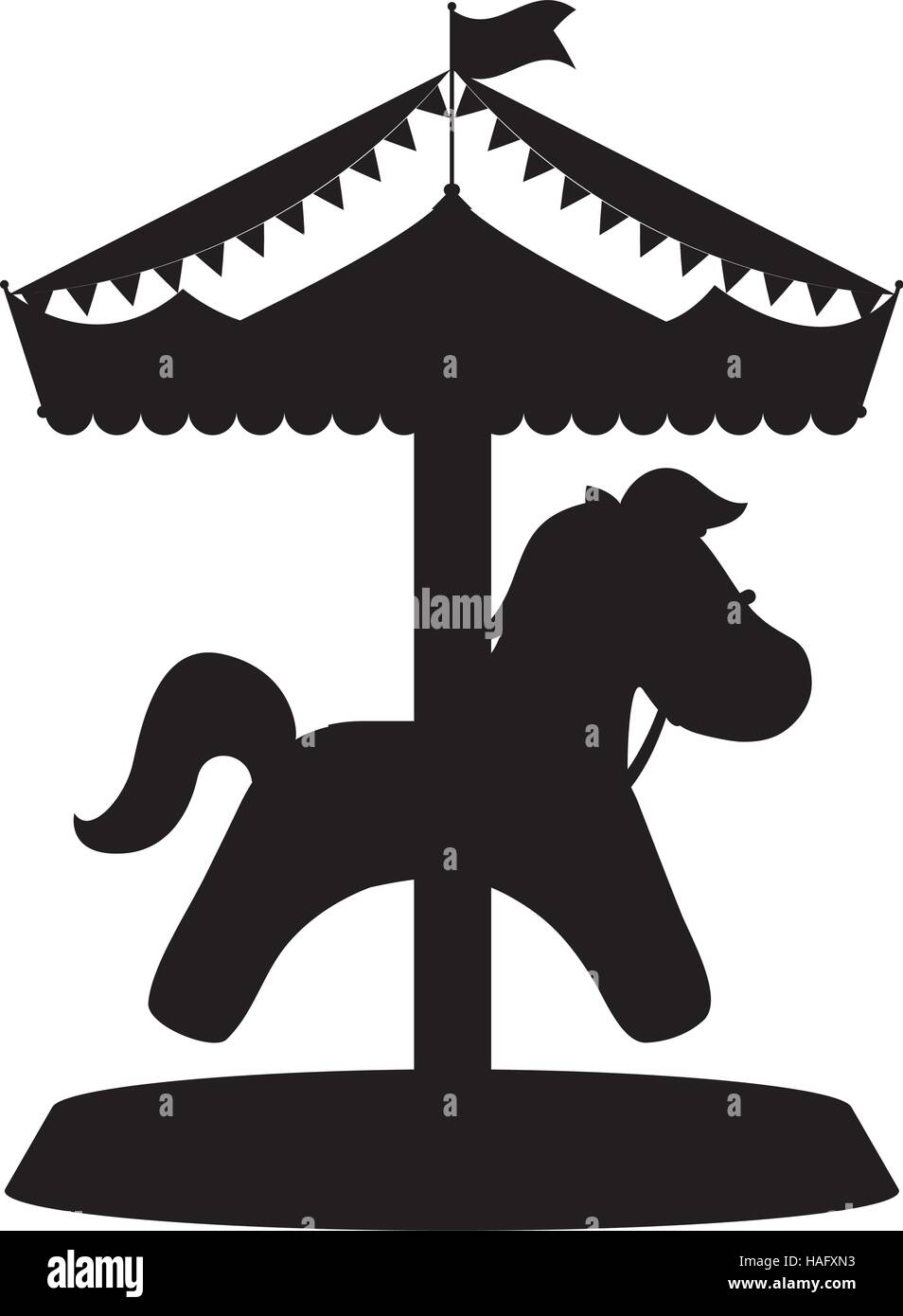 Carrousel circus festival Stock Vector Image & Art - Alamy