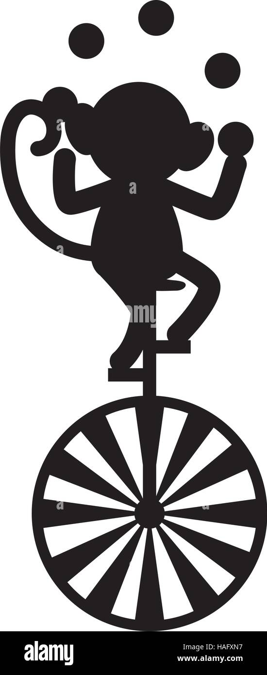 monkey juggling cartoon Stock Vector Image & Art - Alamy