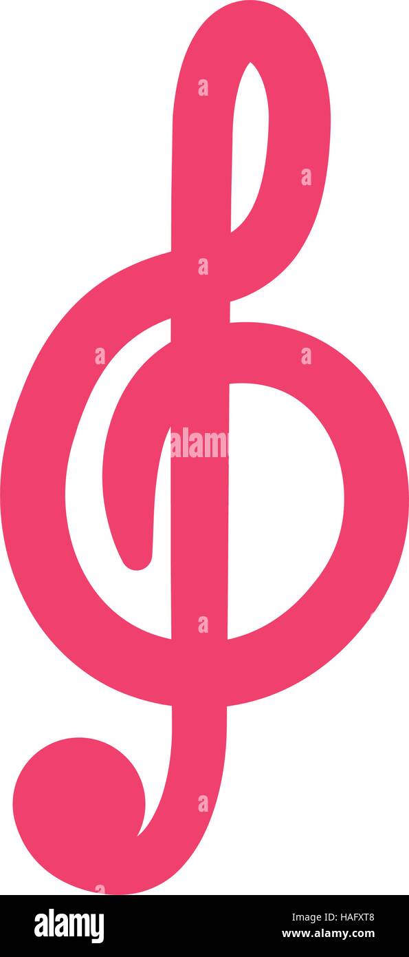 Isolated music note Stock Vector Image & Art - Alamy