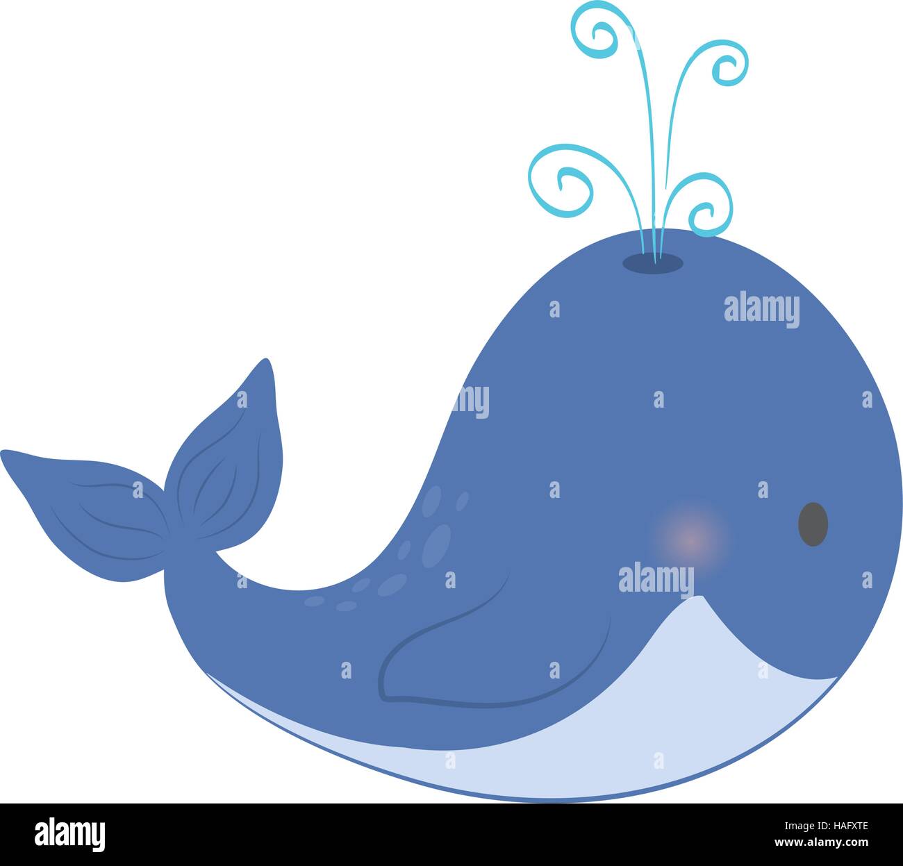 whale cute cartoon Stock Vector Image & Art - Alamy