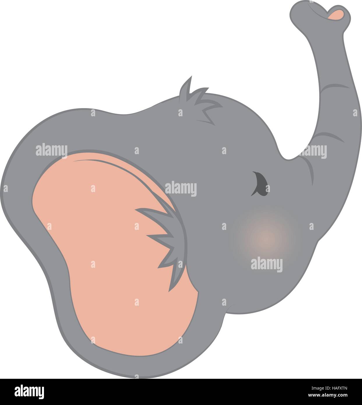 Baby elephant cartoon Stock Vector Image & Art - Alamy