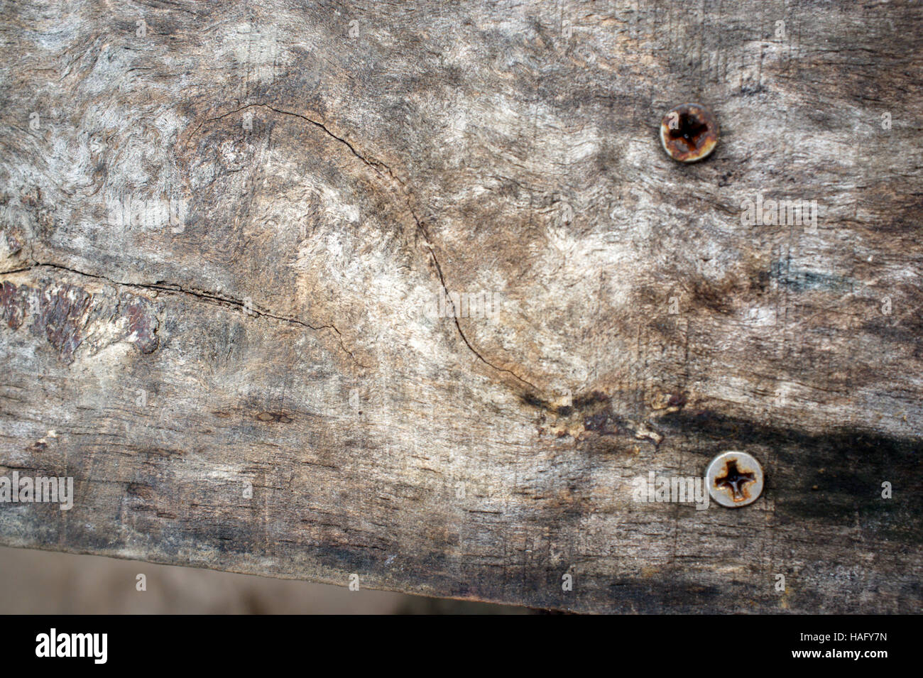 Old bolt nut om wooden box pattern , wall background Stock Photo - Alamy