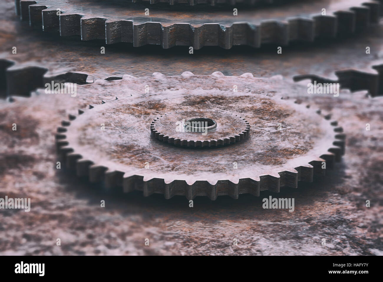 Clockwork teeth hi-res stock photography and images - Alamy