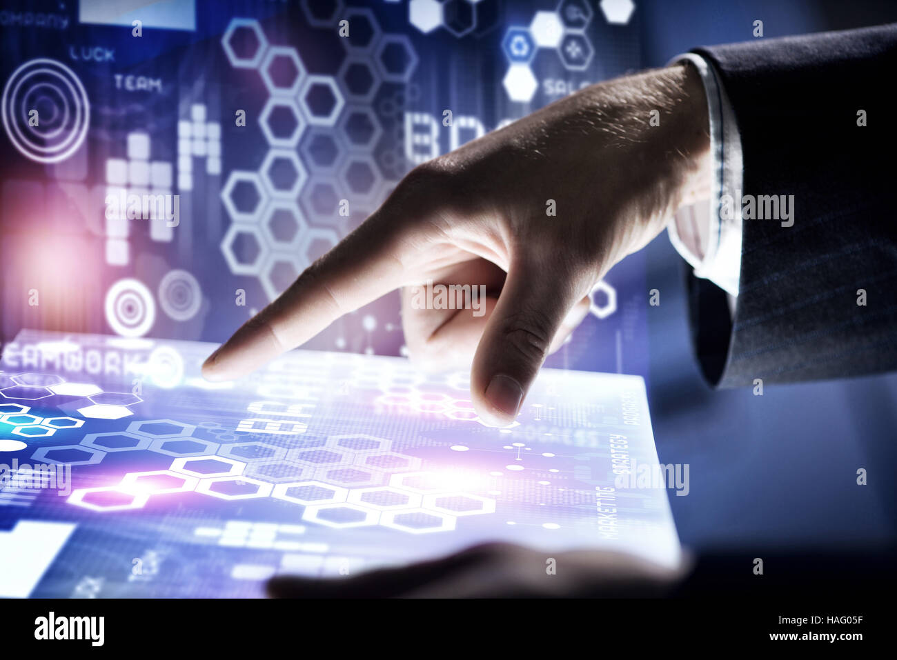 New technologies in use Stock Photo - Alamy