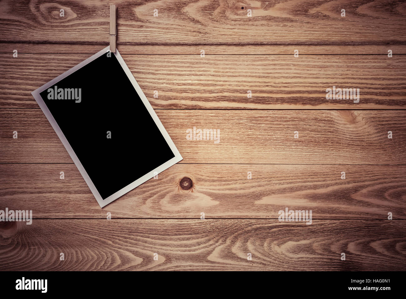 Black photo frame Stock Photo - Alamy