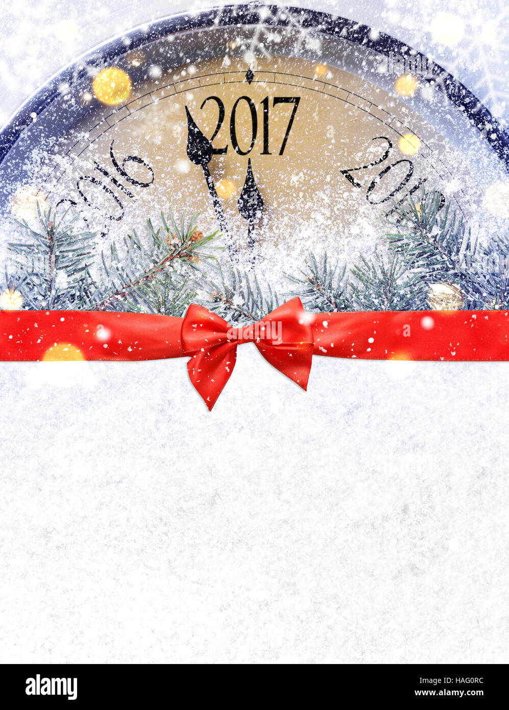 Countdown to midnight Stock Photo - Alamy