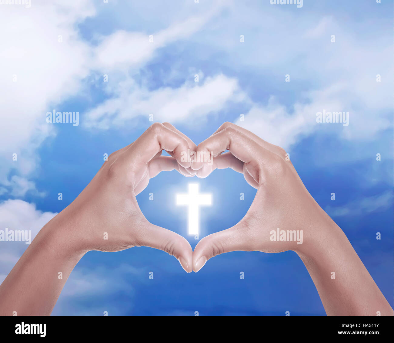 Follow jesus sign hi-res stock photography and images - Alamy