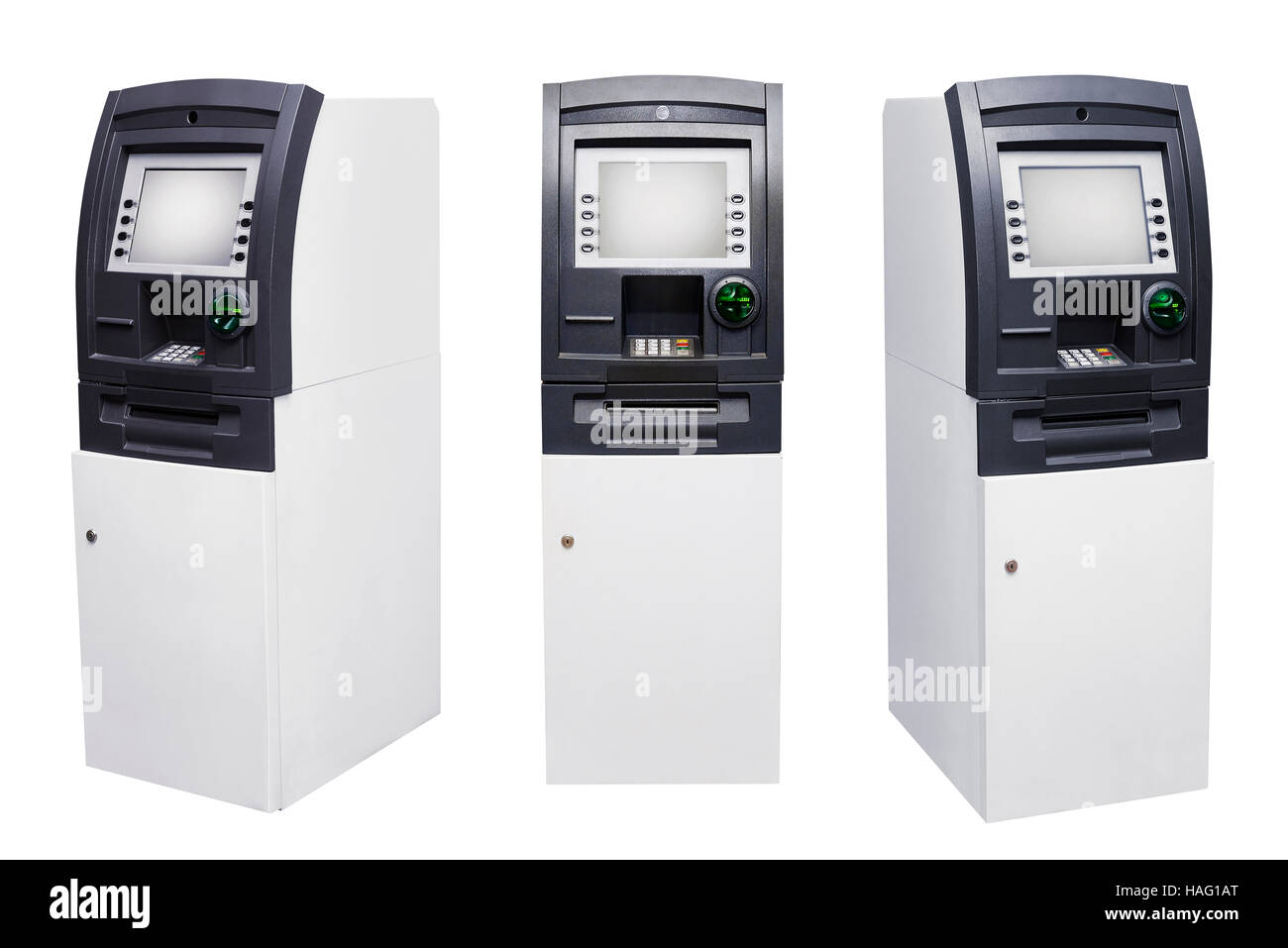 Automated banking machine Cut Out Stock Images & Pictures - Alamy