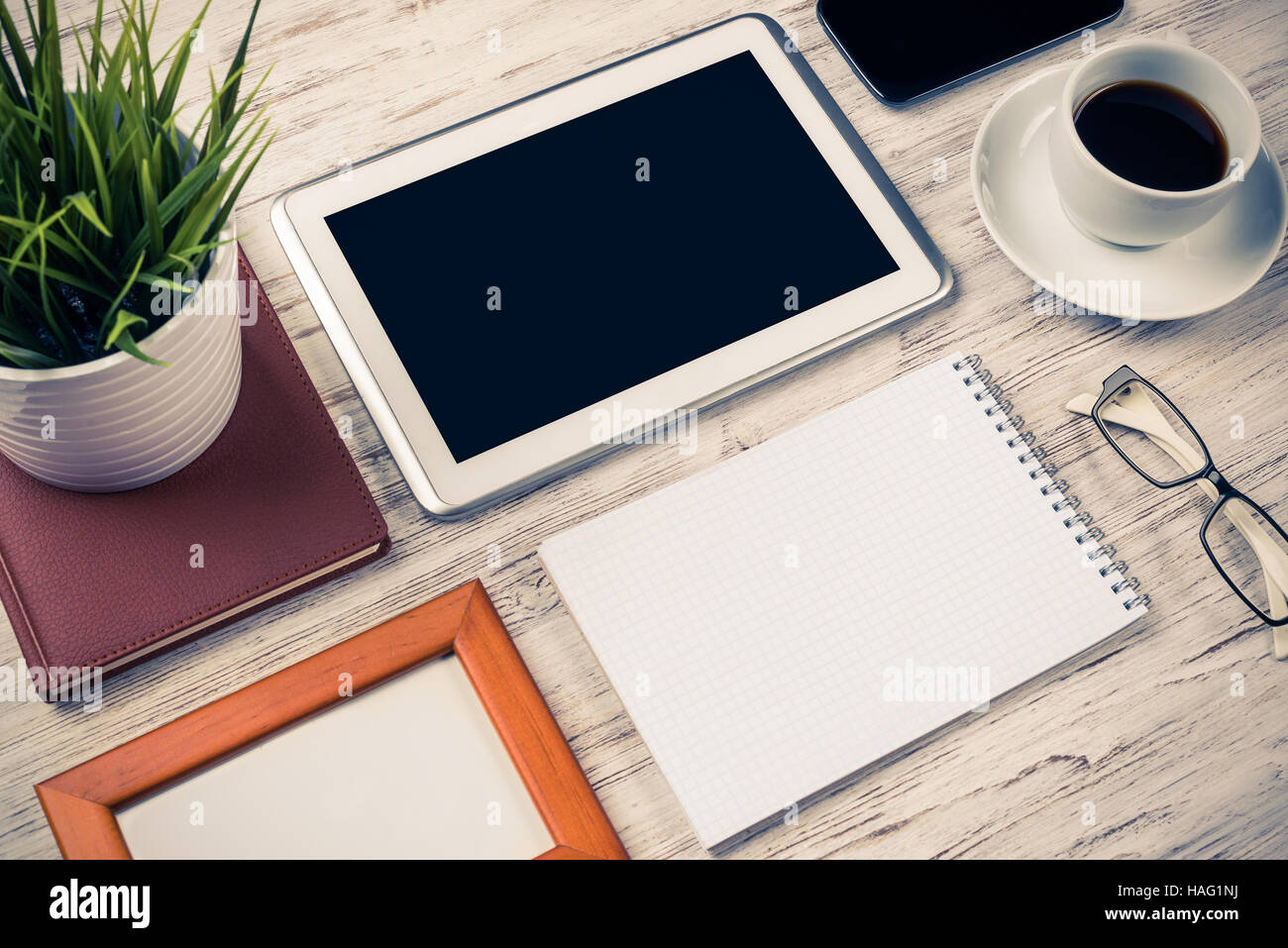 Business still life concept Stock Photo - Alamy