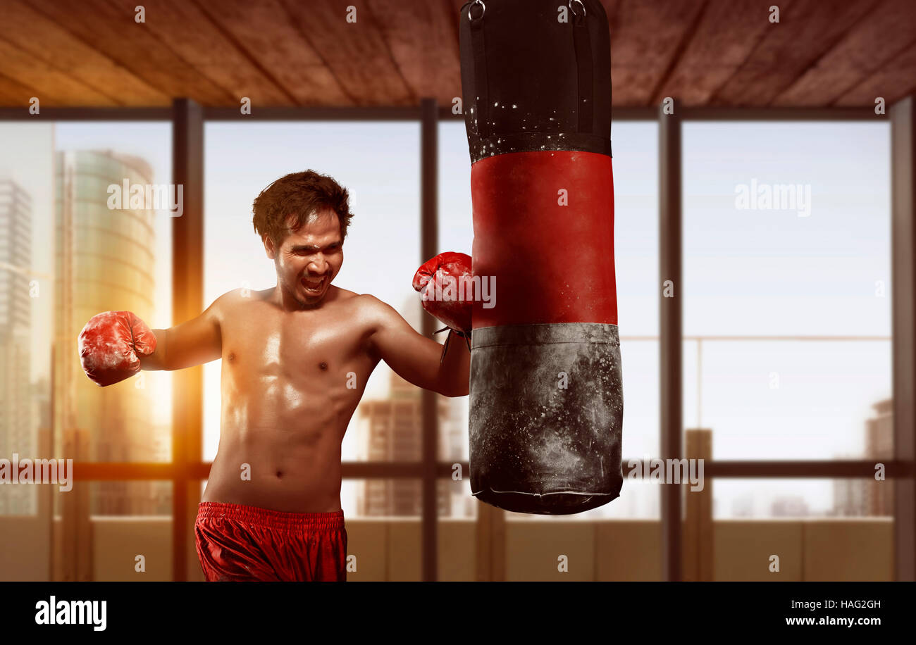 Muscular asian male model in hi-res stock photography and images - Alamy