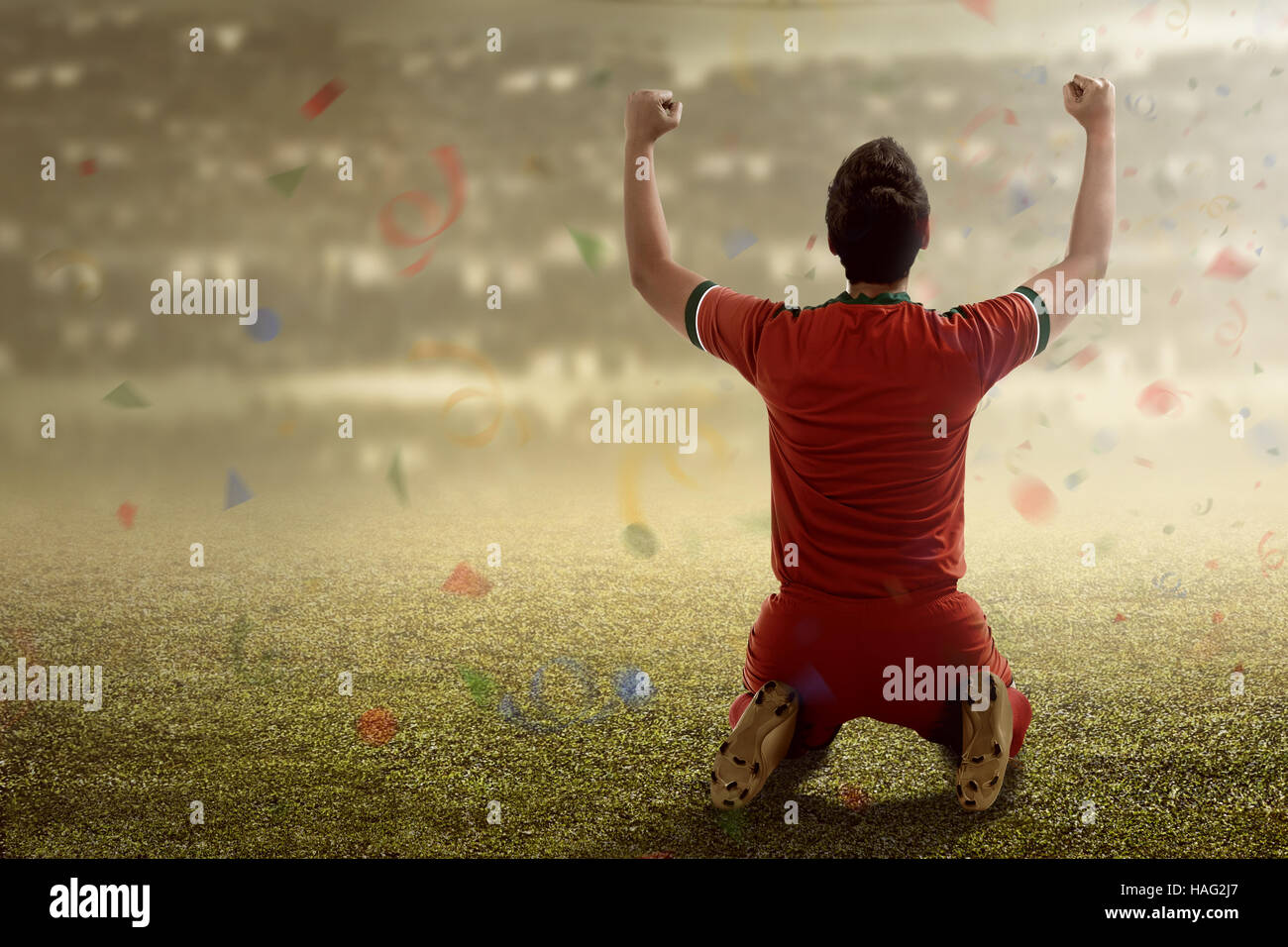 People behind soccer team success hi-res stock photography and images ...