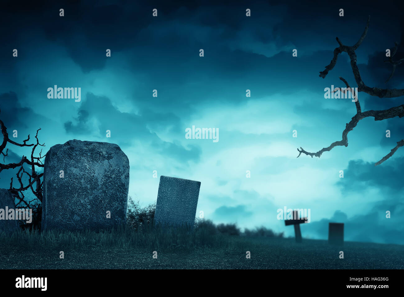Tombstone night sky hi-res stock photography and images - Alamy