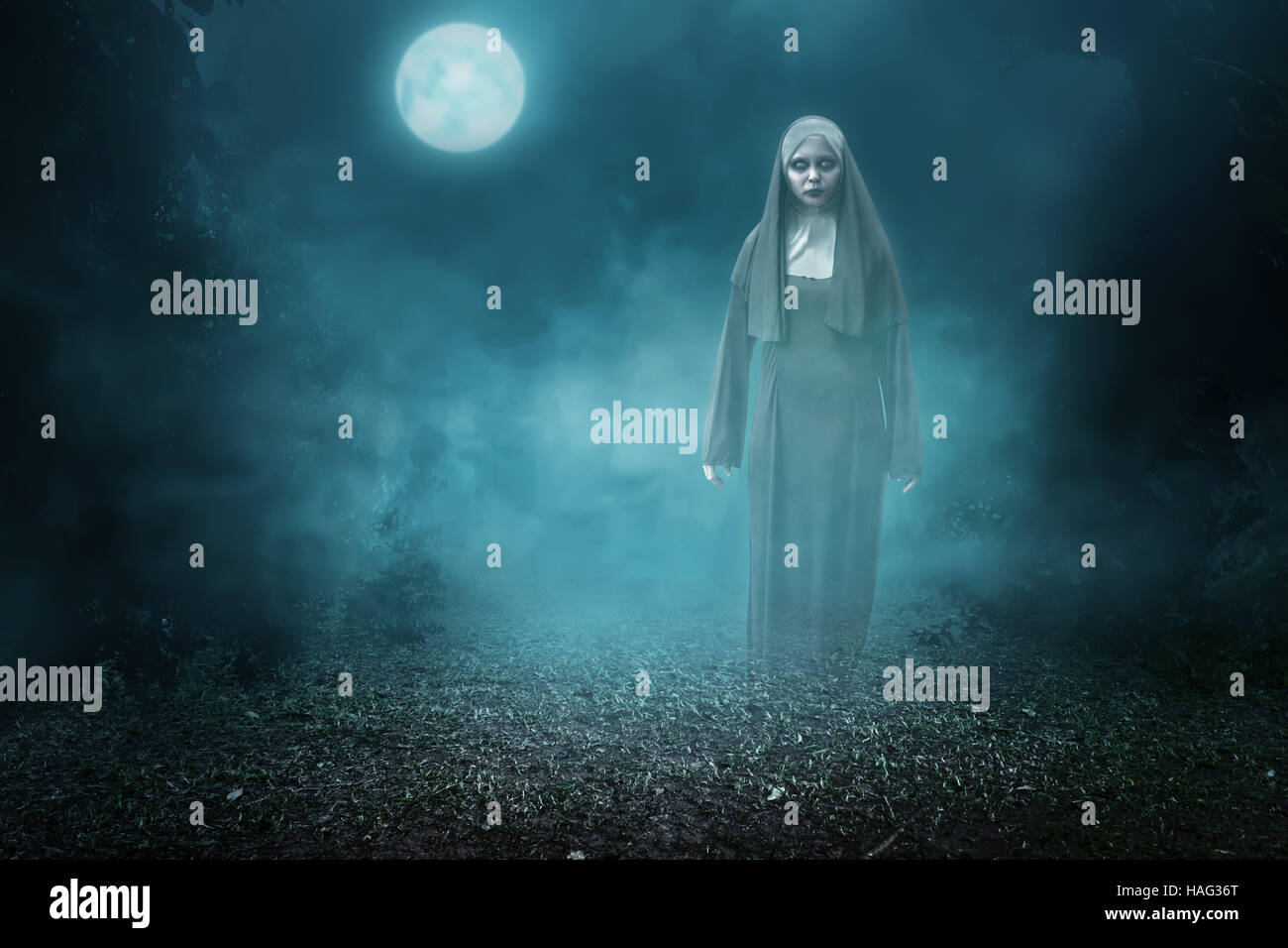 Lady Haunting High Resolution Stock Photography and Images - Alamy