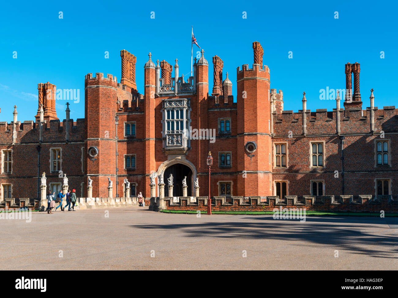 Hampton Court Palace, UK Stock Photo - Alamy