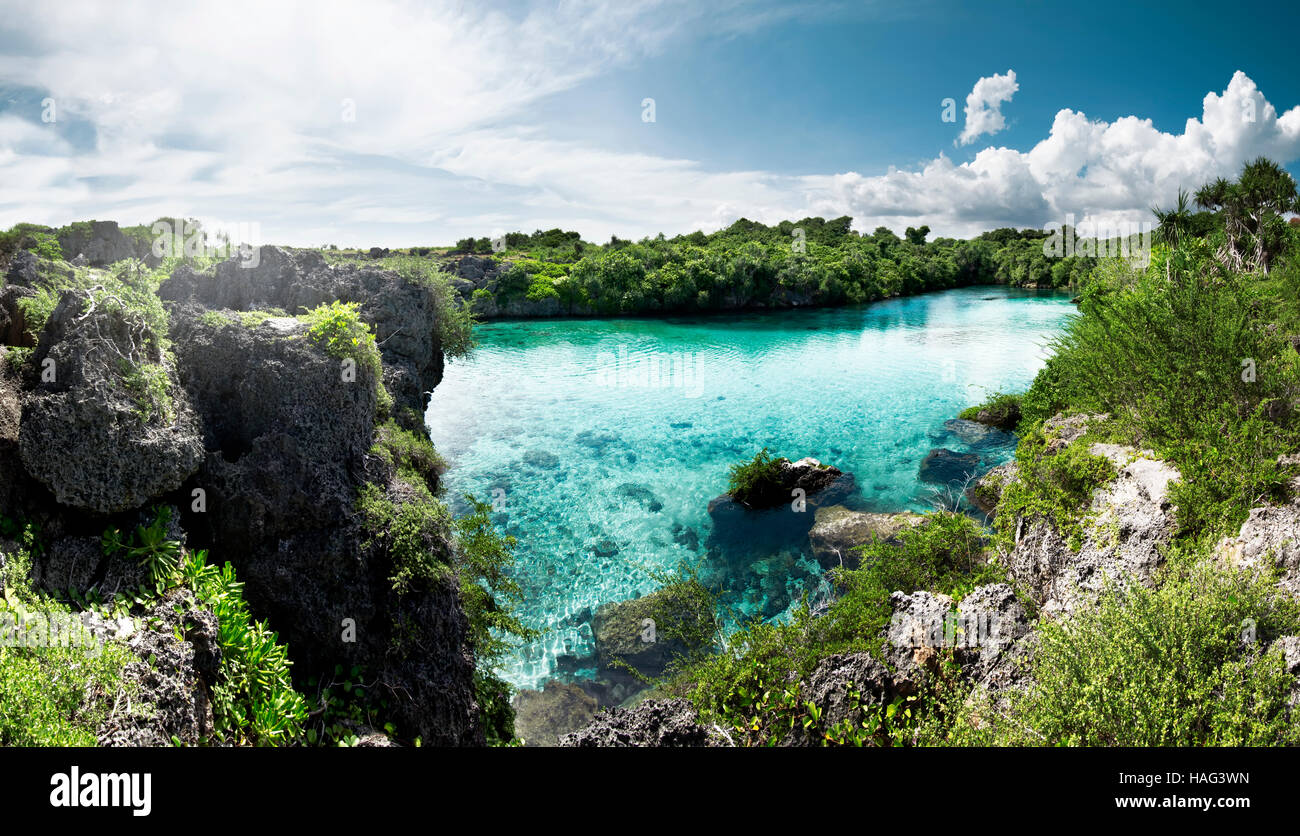 Image of weekuri lagoon, sumba island, indonesia Stock Photo - Alamy