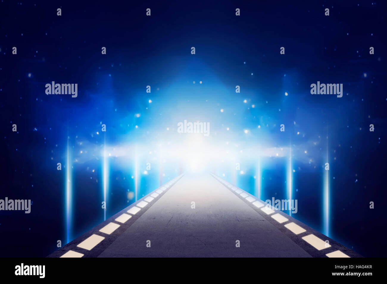 Virtual outer space. Cyberspace background. You can put your design on ...