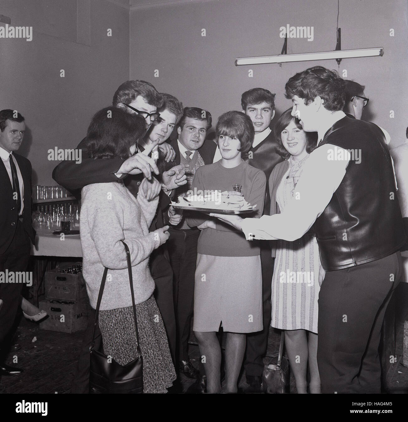 1960s party food hi-res stock photography and images - Alamy