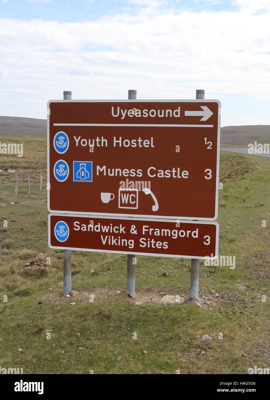 Unst shetland and sign hi-res stock photography and images - Alamy