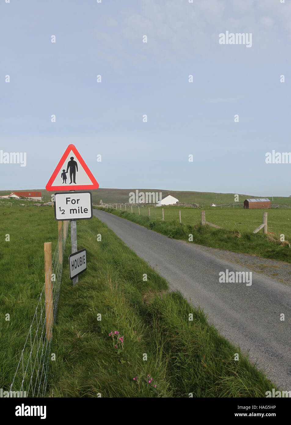 Houbie Fetlar Shetland Scotland June 2014 Stock Photo - Alamy