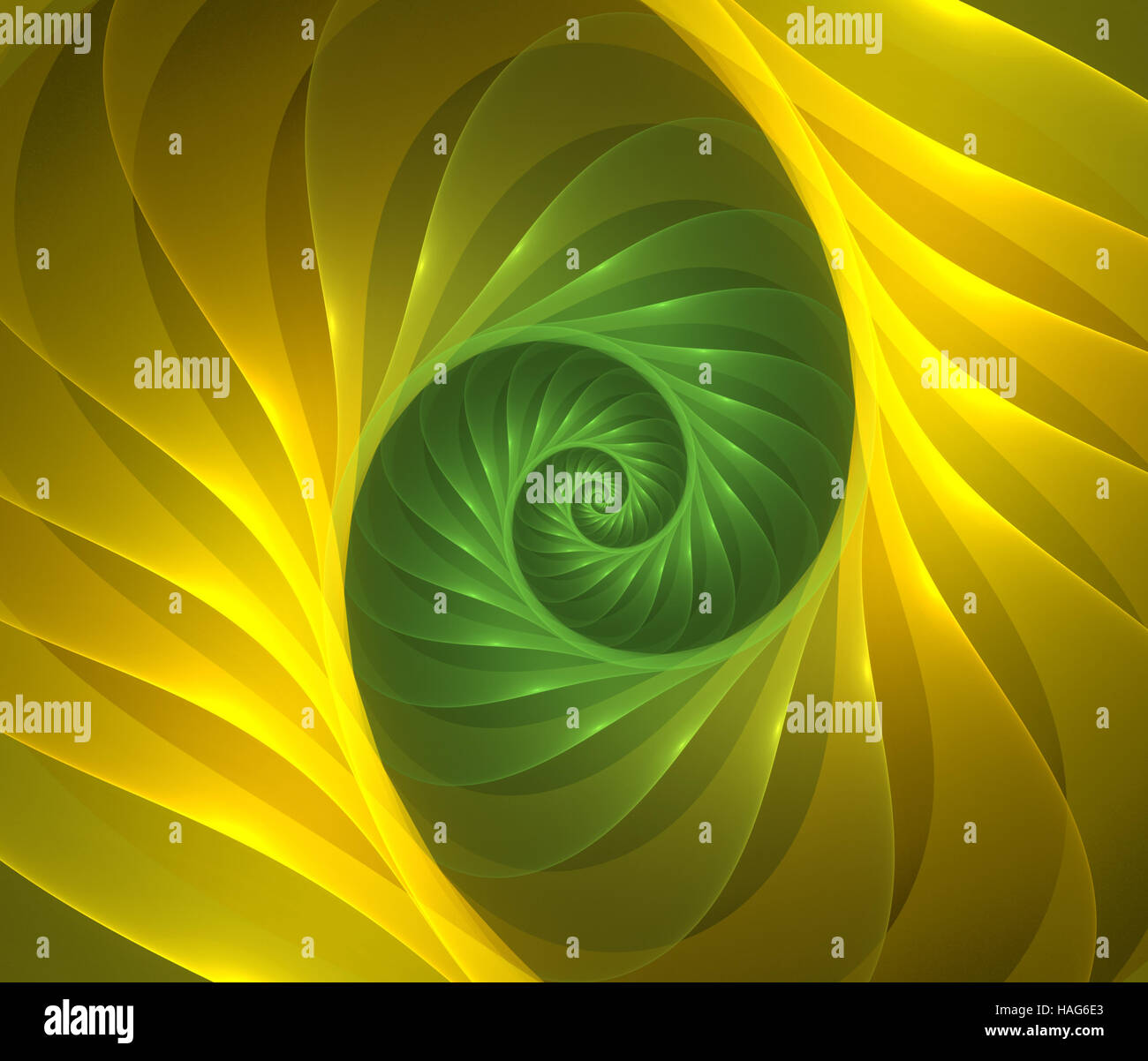Abstract fractal 3d shape computer generated image Stock Photo - Alamy