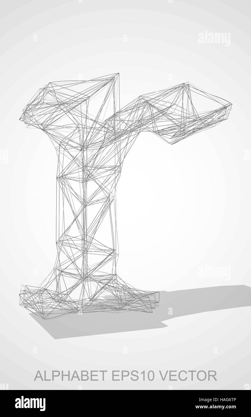 Abstract illustration of a Pencil sketched lowercase letter R with ...