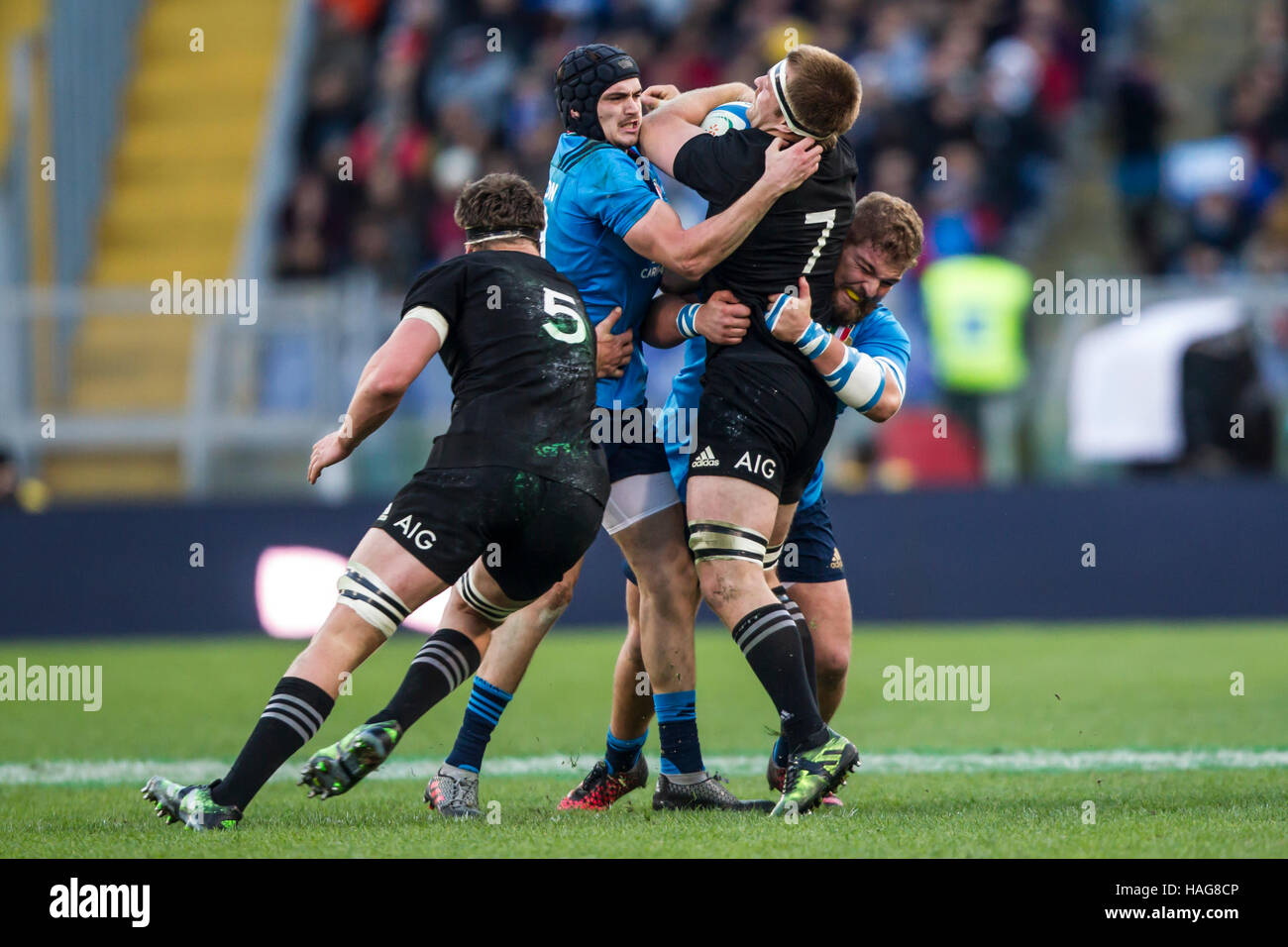 Roma ITALY - 12 November 2016 - Rugby - Stadio Olimpico in Roma - Rugby ...