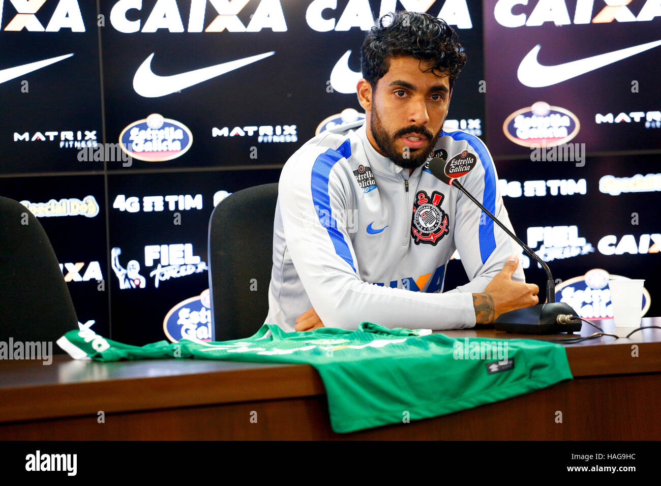Sao Paulo, Brazil. 30th November, 2016. Press conference Vilson ...