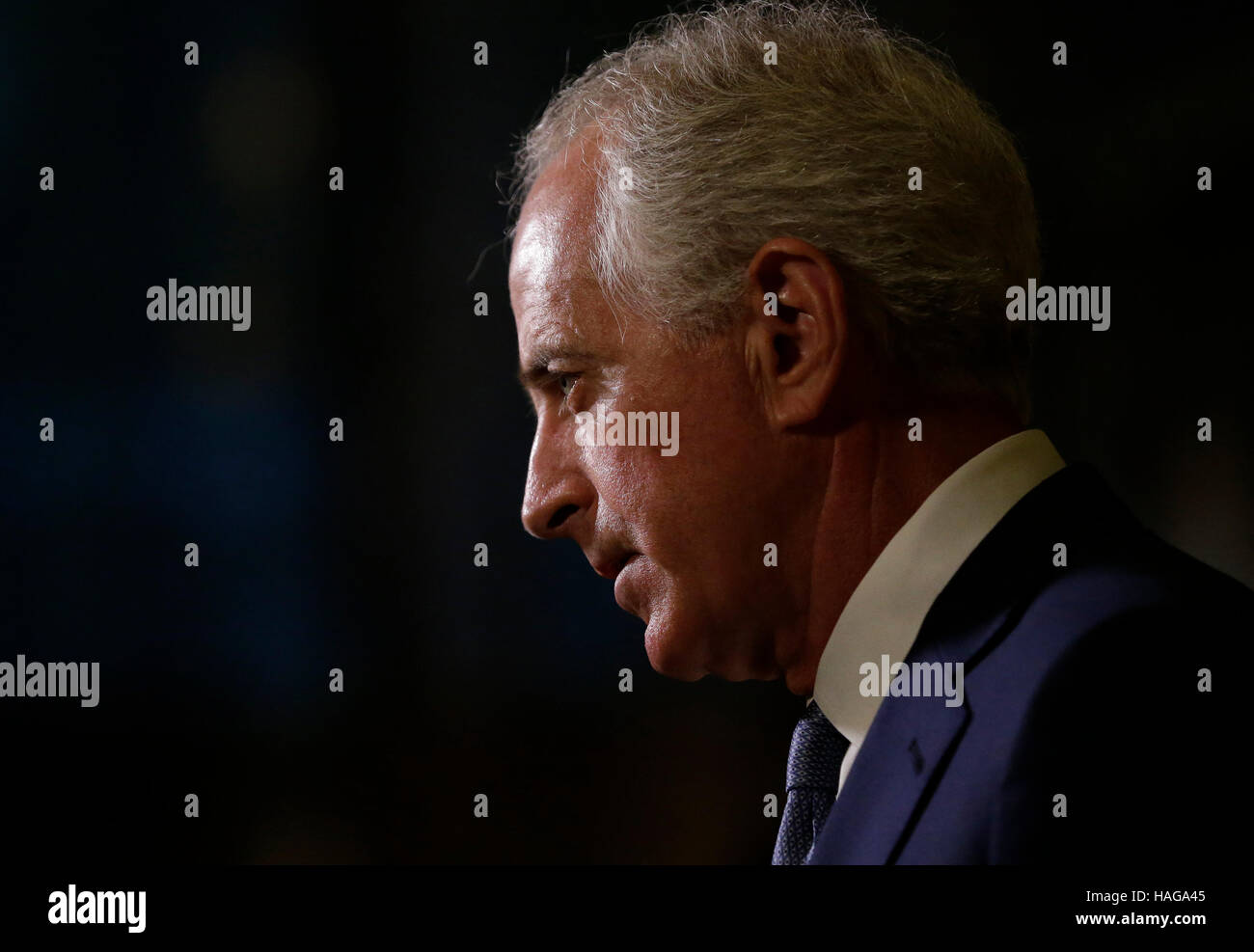 New York City. 29th Nov, 2016. United States Senator Bob Corker ...