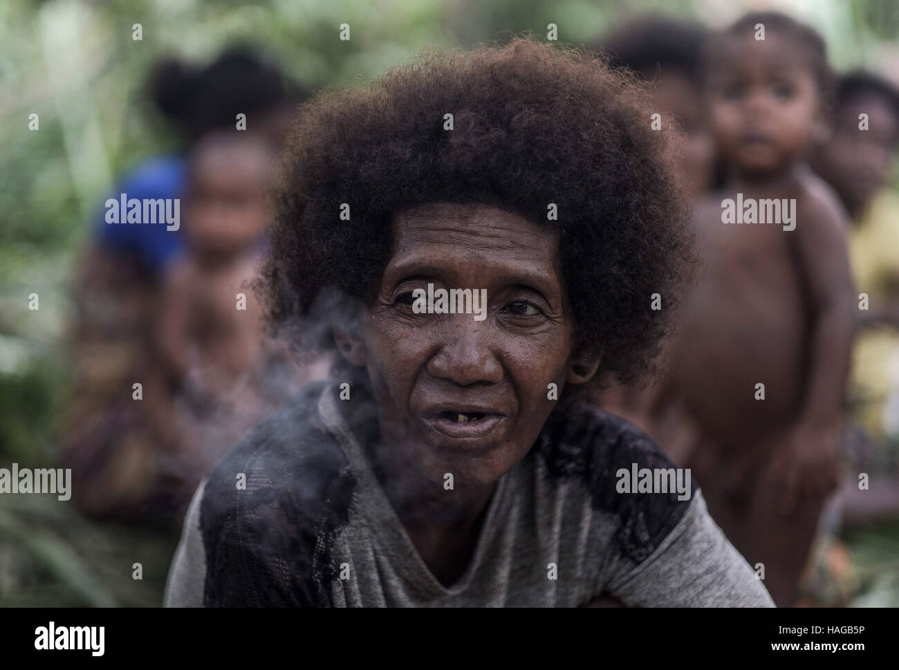 Gua Musang, Kelantan, Malaysia. 22nd Nov, 2016. An elderly woman from ...