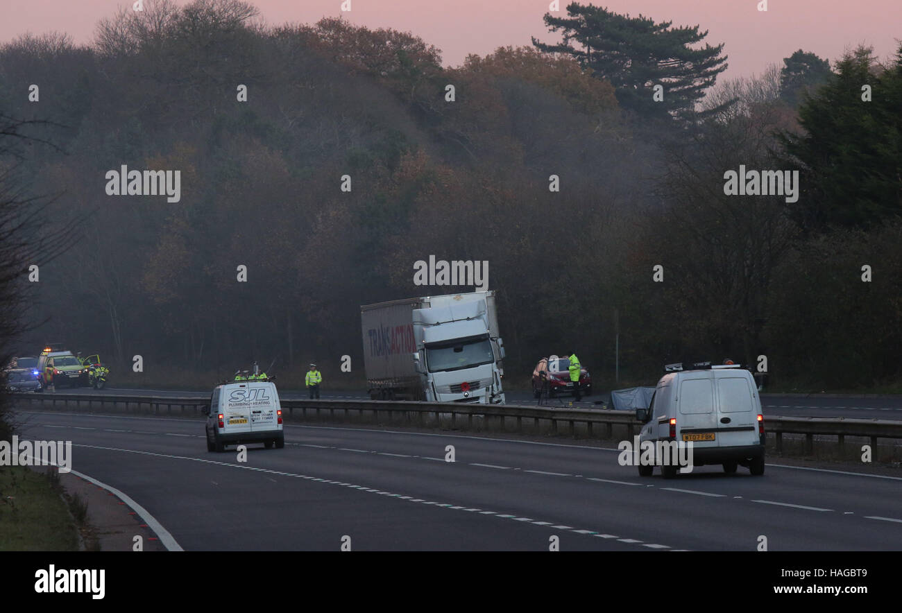 Compton,Surrey Wednesday 30th November 2016 Surrey Police is currently ...