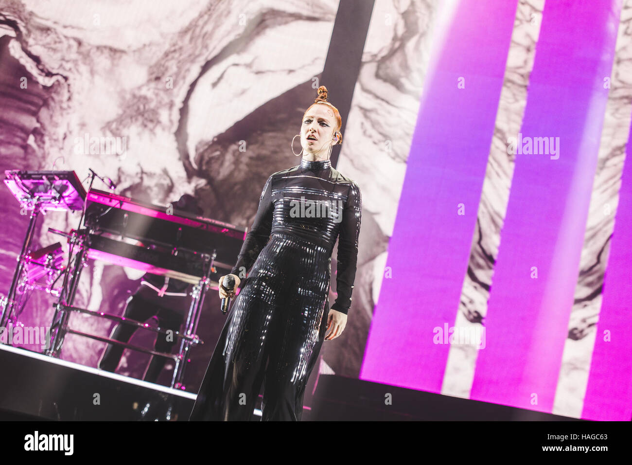 London, UK. 30th Nov, 2016. British singer/songwriter, Jess Glynne ...