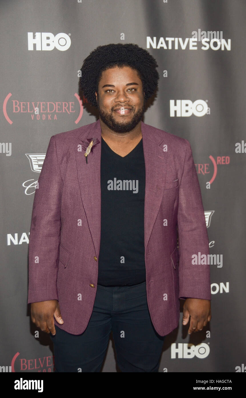 New York, NY, USA. 30th Nov, 2016. Jarrett Lucas attends the inaugural ...
