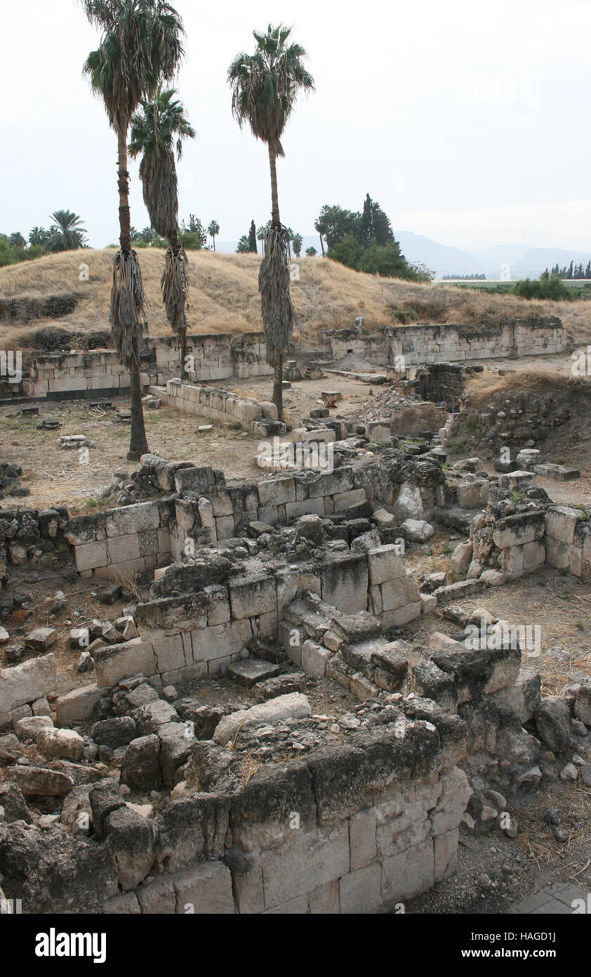 A view of the ruins of the Caliph's palace, photographed at the shores ...