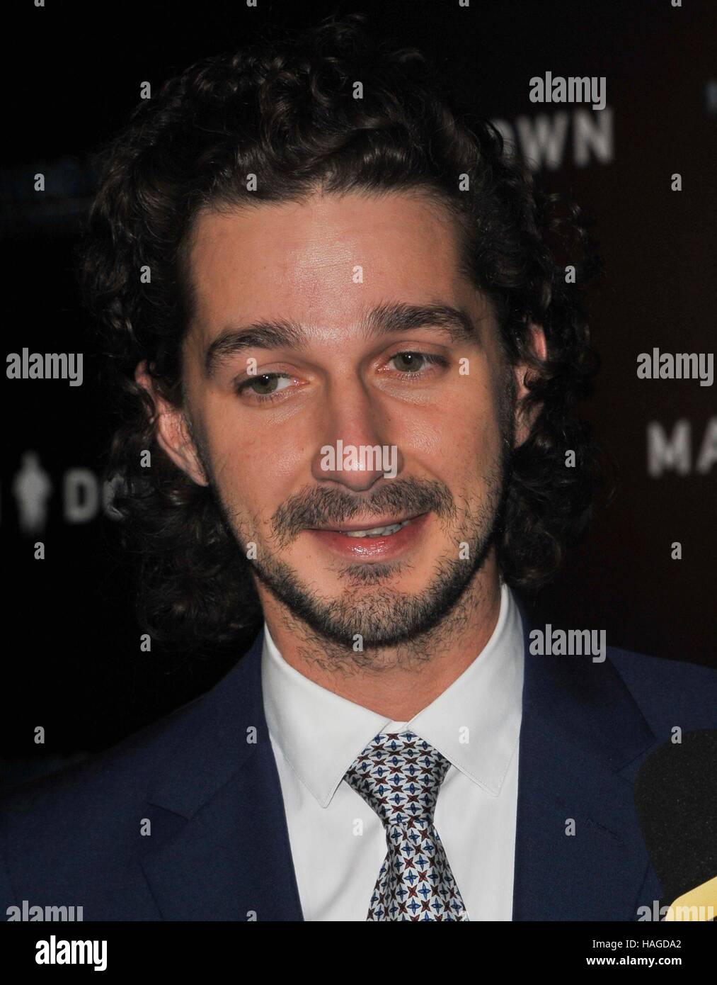 Los Angeles, California, USA. 30th Nov, 2016. Shia LaBeouf at arrivals ...