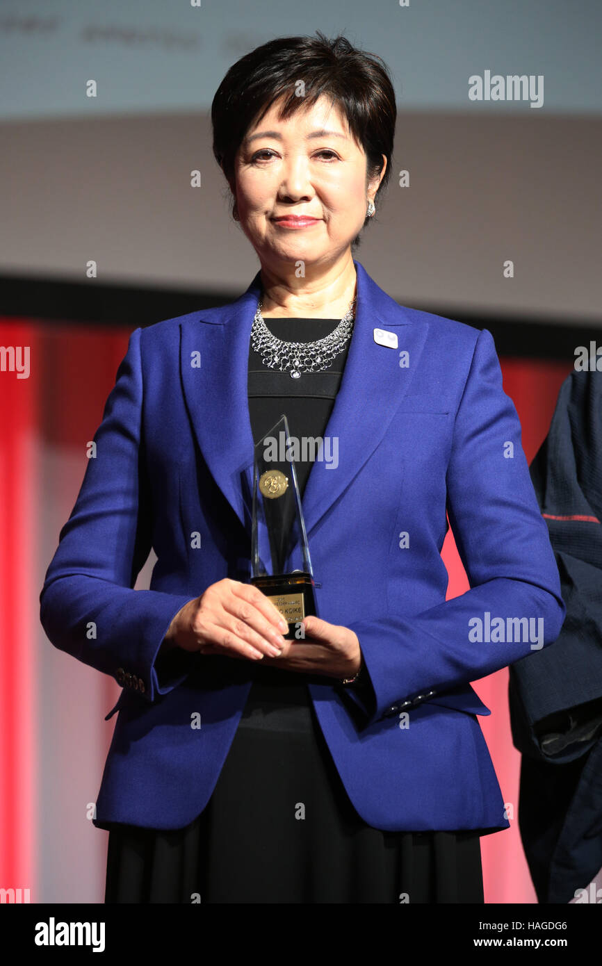 Tokyo Governor Yuriko Koike attends the 45th annual Best Dresser Awards ...