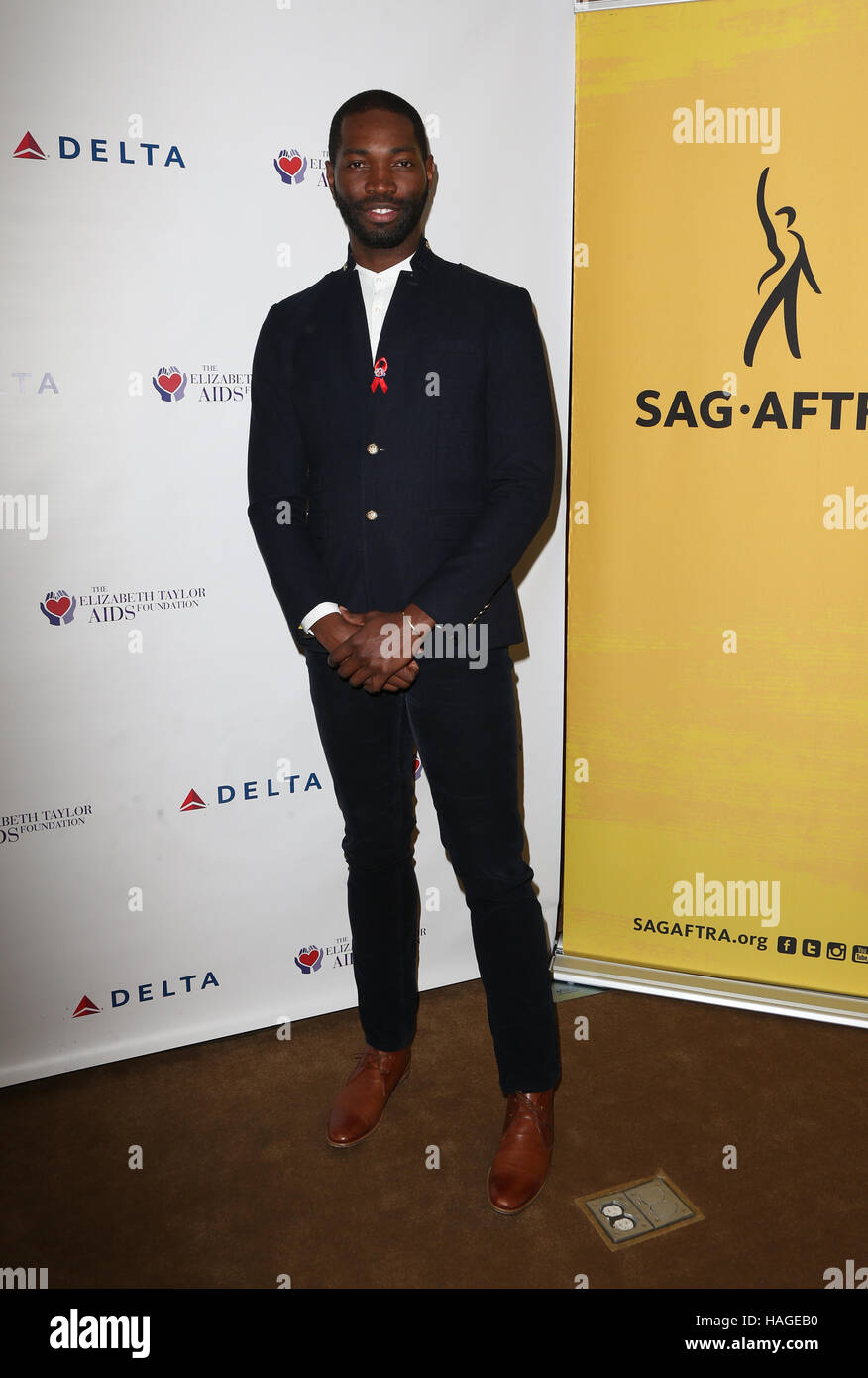 Los Angeles, CA, USA. 30th Nov, 2016. Tarell Alvin McCraney, At SAG ...