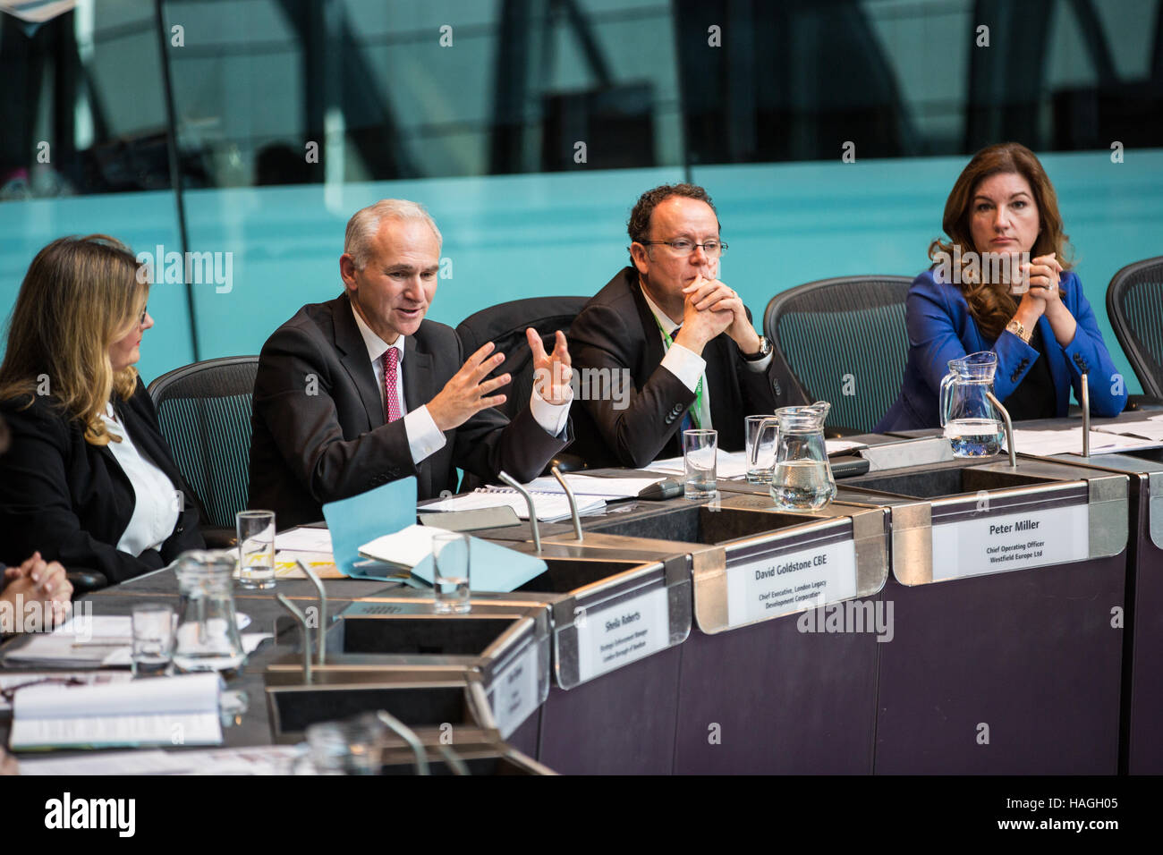 Chief executive of london legacy development corporation hi-res stock ...