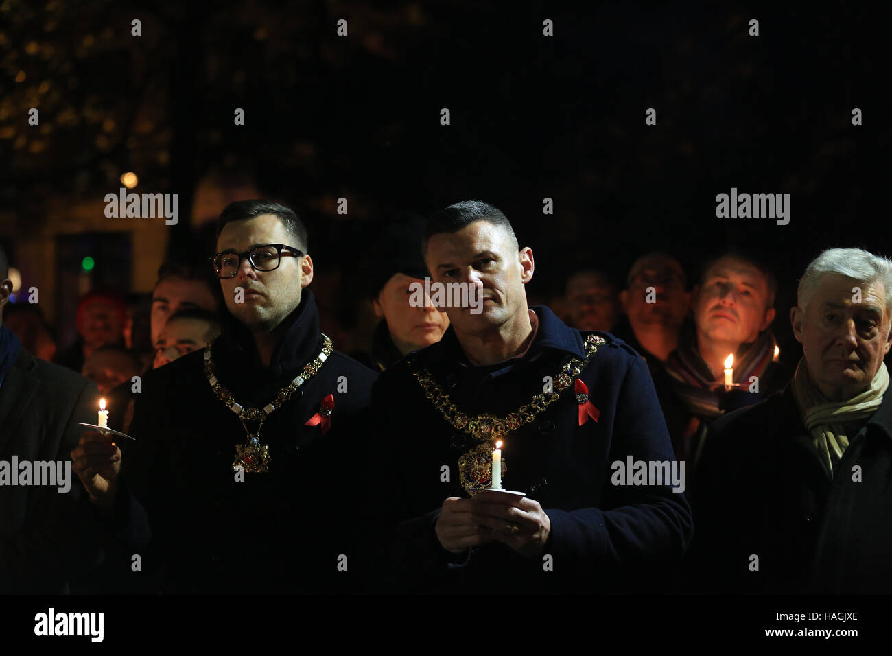 Lord Mayor Councilor Carl Austin-Behan and his husband Simon Austin ...