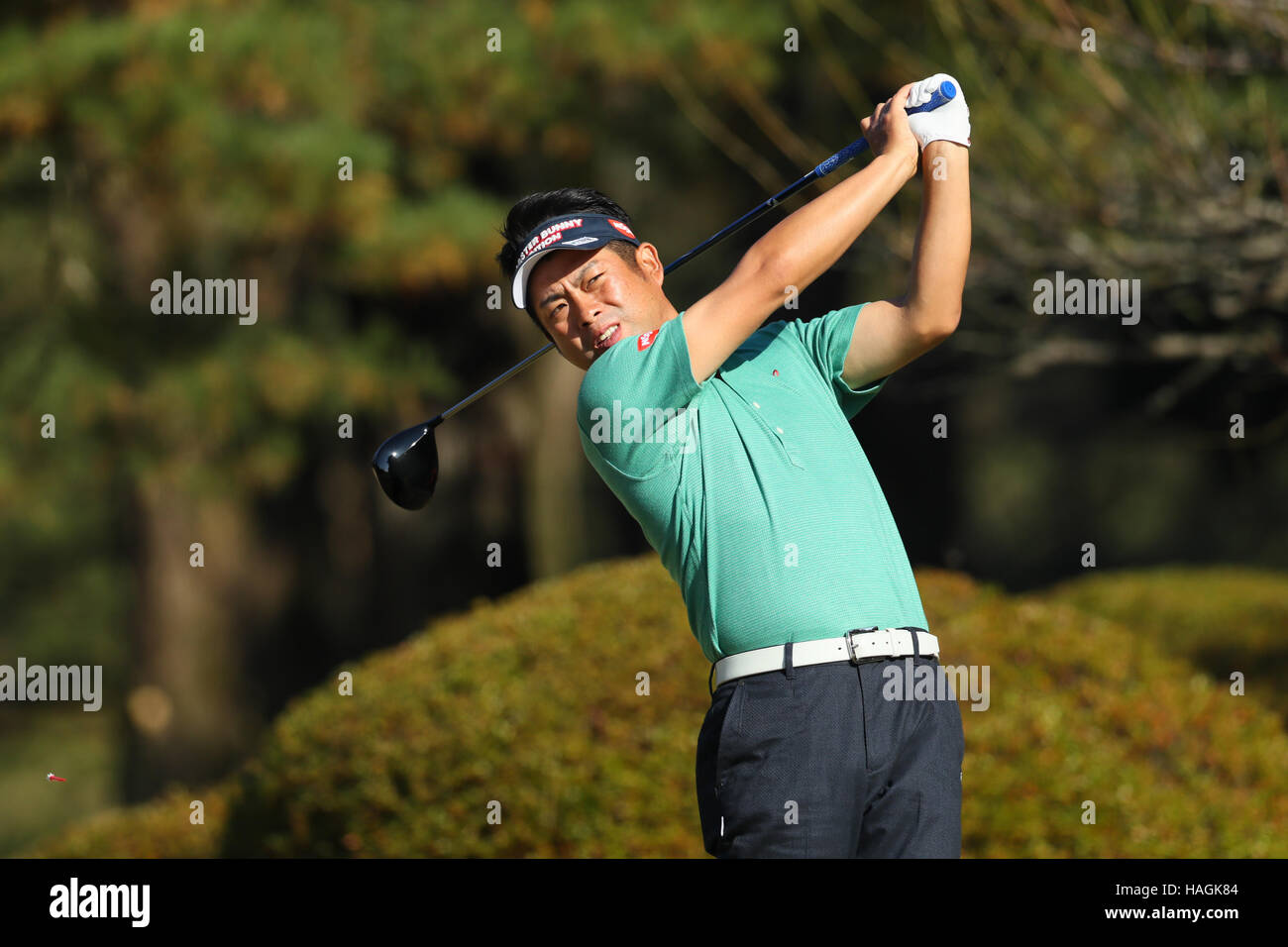Tokyo Yomiuri Country Club, Tokyo, Japan. 1st Dec, 2016. Yuta Ikeda, The 53rd Japan Golf Tour ...