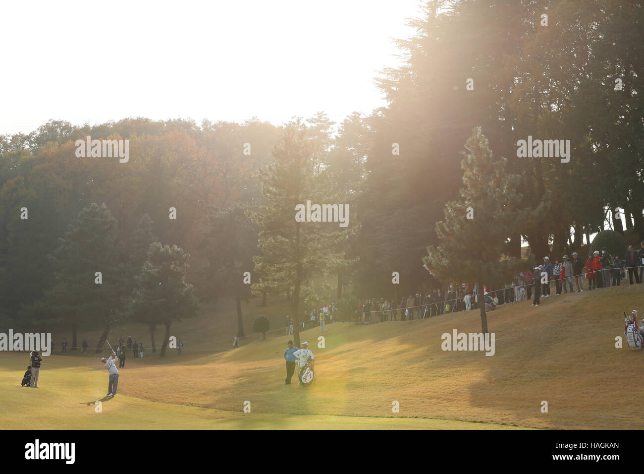 Tokyo Yomiuri Country Club, Tokyo, Japan. 1st Dec, 2016. Yuki Inamori ...