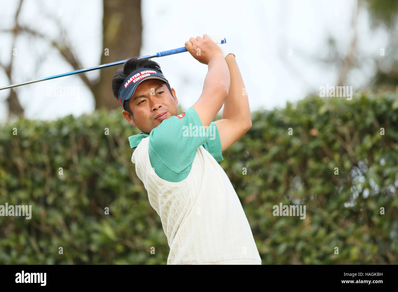 Tokyo Yomiuri Country Club, Tokyo, Japan. 1st Dec, 2016. Yuta Ikeda, The 53rd Japan Golf Tour ...