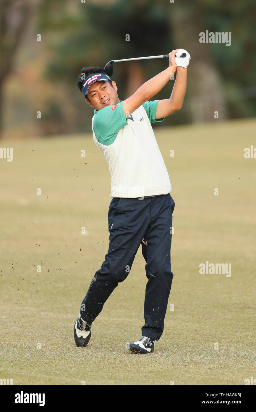 Tokyo Yomiuri Country Club, Tokyo, Japan. 1st Dec, 2016. Yuta Ikeda, The 53rd Japan Golf Tour ...