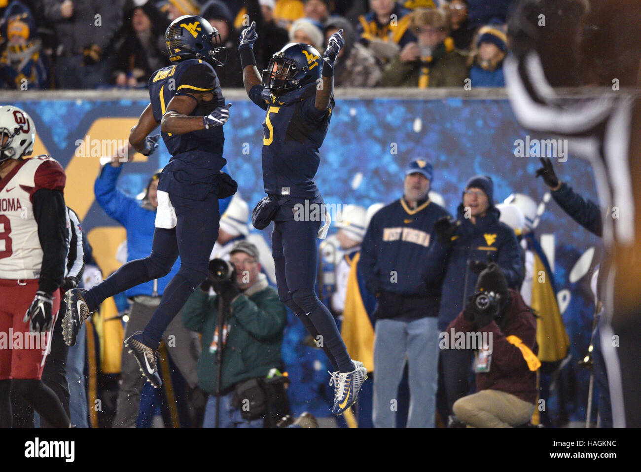 Morgantown, West Virginia, USA. 19th Nov, 2016. West Virginia ...