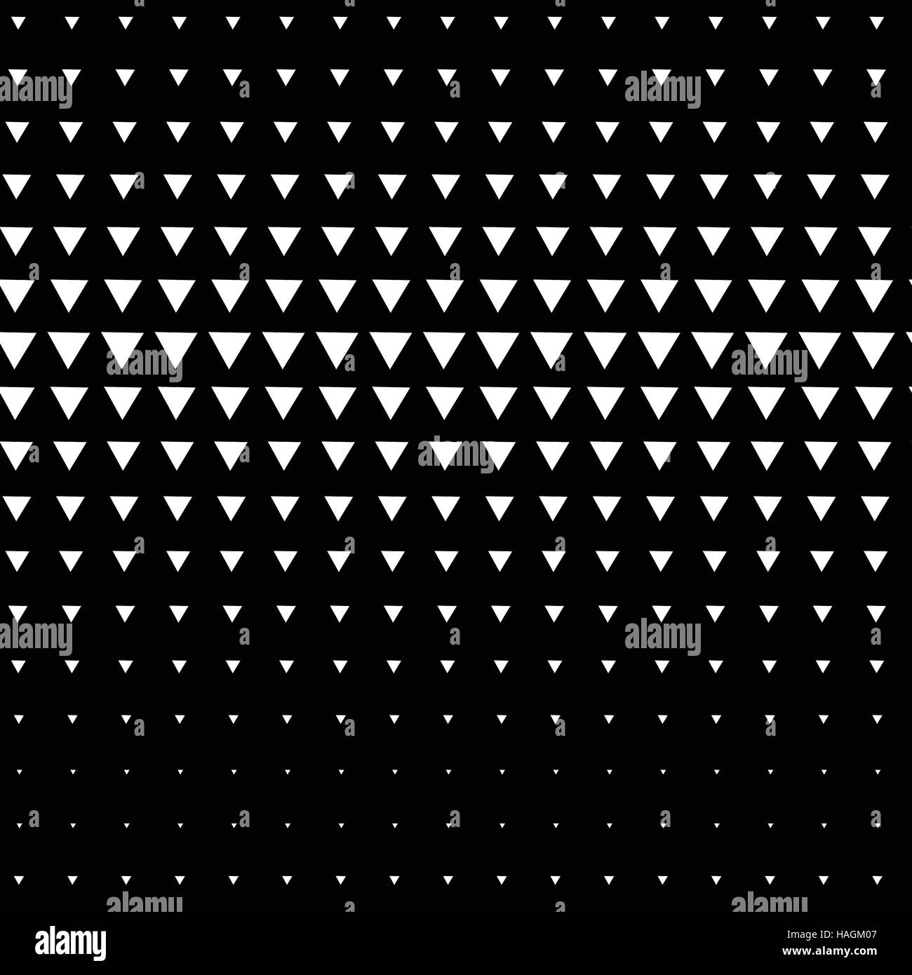 Vector Seamless Black and White Triangle Halftone Grid Gradient Pattern Geometric Abstract ...