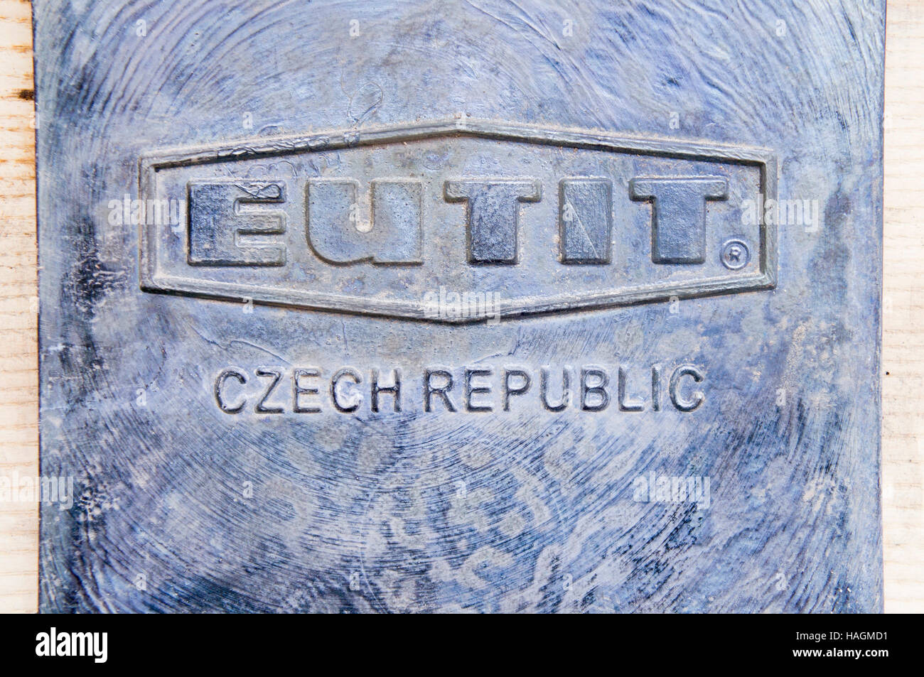 EUTIT, melted basalt tile, pavement Stock Photo - Alamy